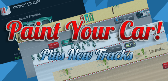 Paint Shop, New Tracks & More - News | Nitro Type