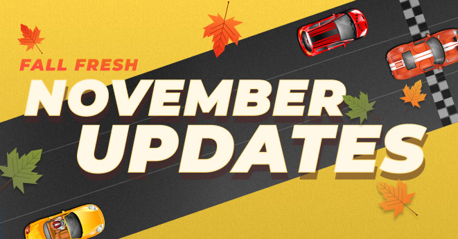 Fresh Updates for November - News | Nitro Type