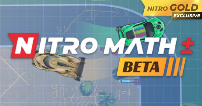 Nitro Math is HERE! Gold-Only Beta Starts Now! - News | Nitro Type